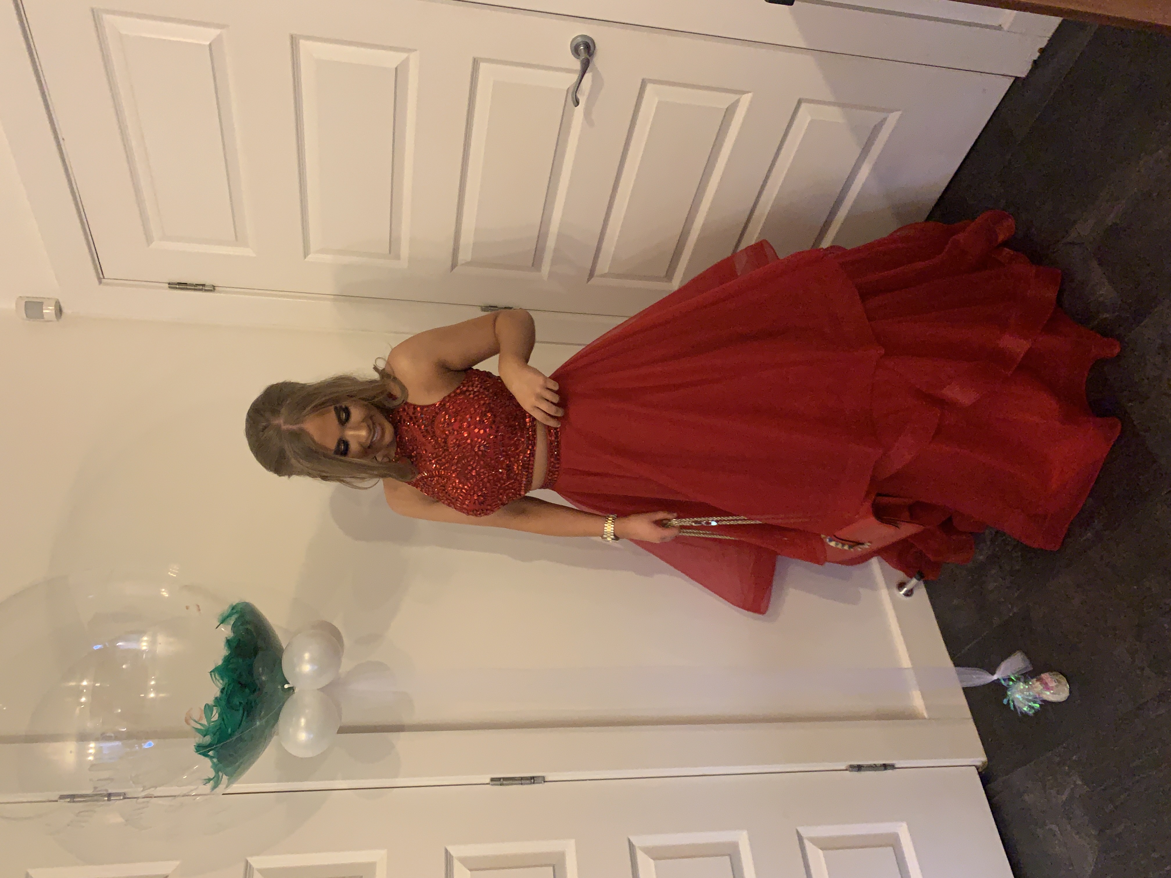 Red prom dress | Weddalia